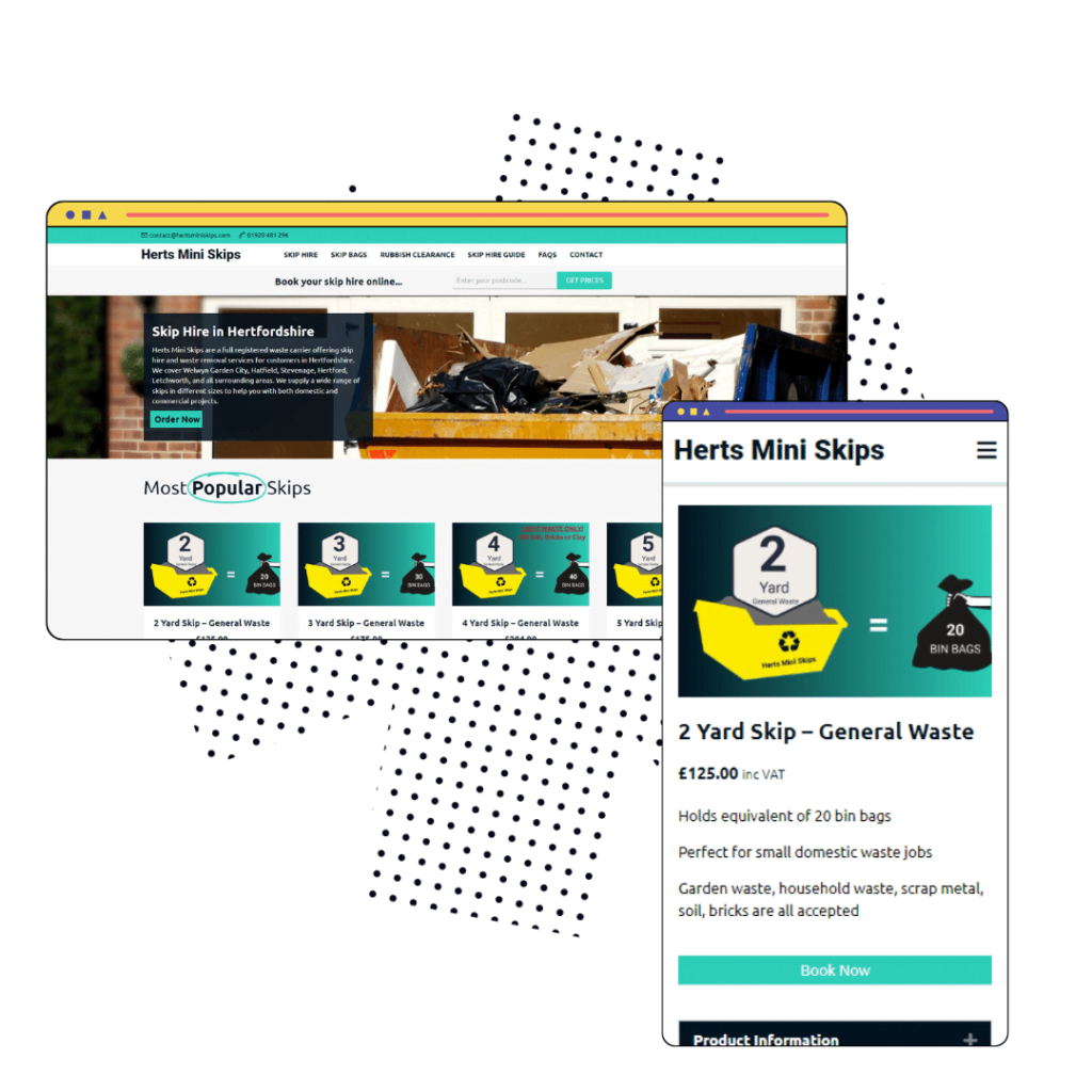 Case Study Herts Mini Skips | Skip Booker